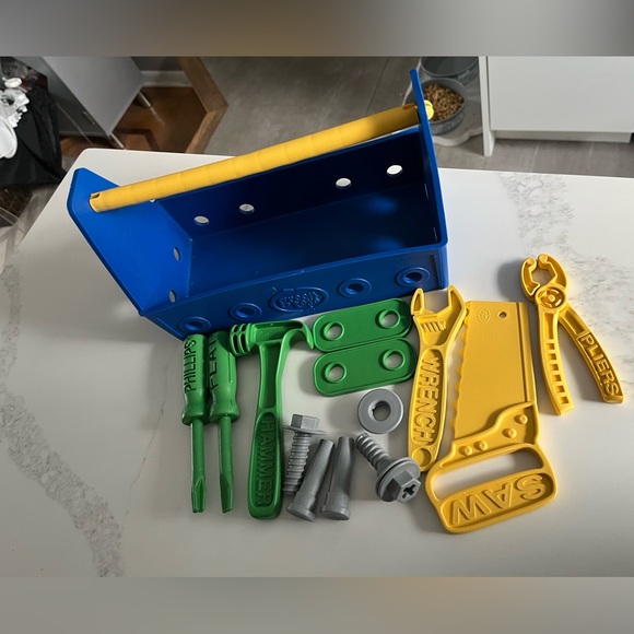 Green Toys | Toys | Green Toys Plastic Tool Box For Kids In Good ...